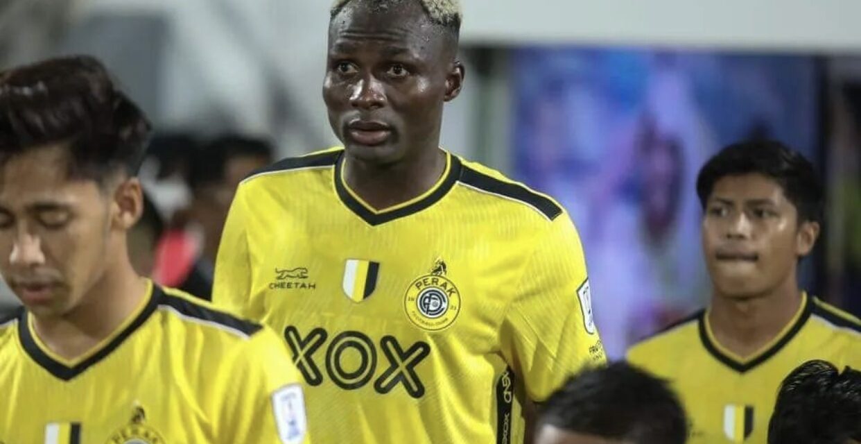 Sunday Afolabi hargai jasa penyokong Perak FC - Flashsukan.com.my